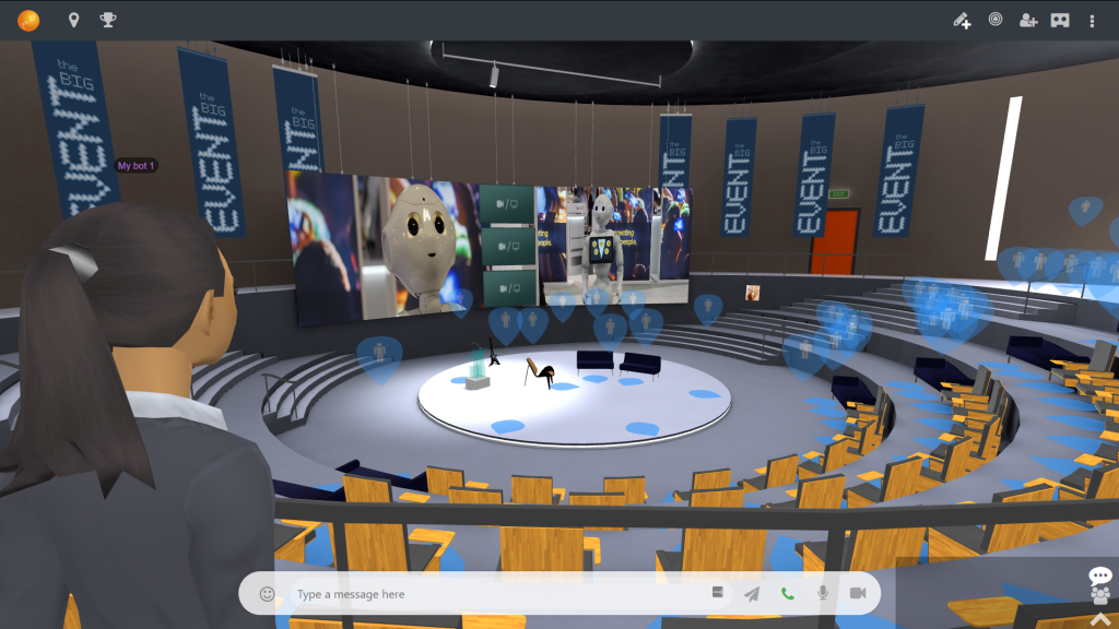 Virtual Reality Conference Platform | 3D Online Conference Room